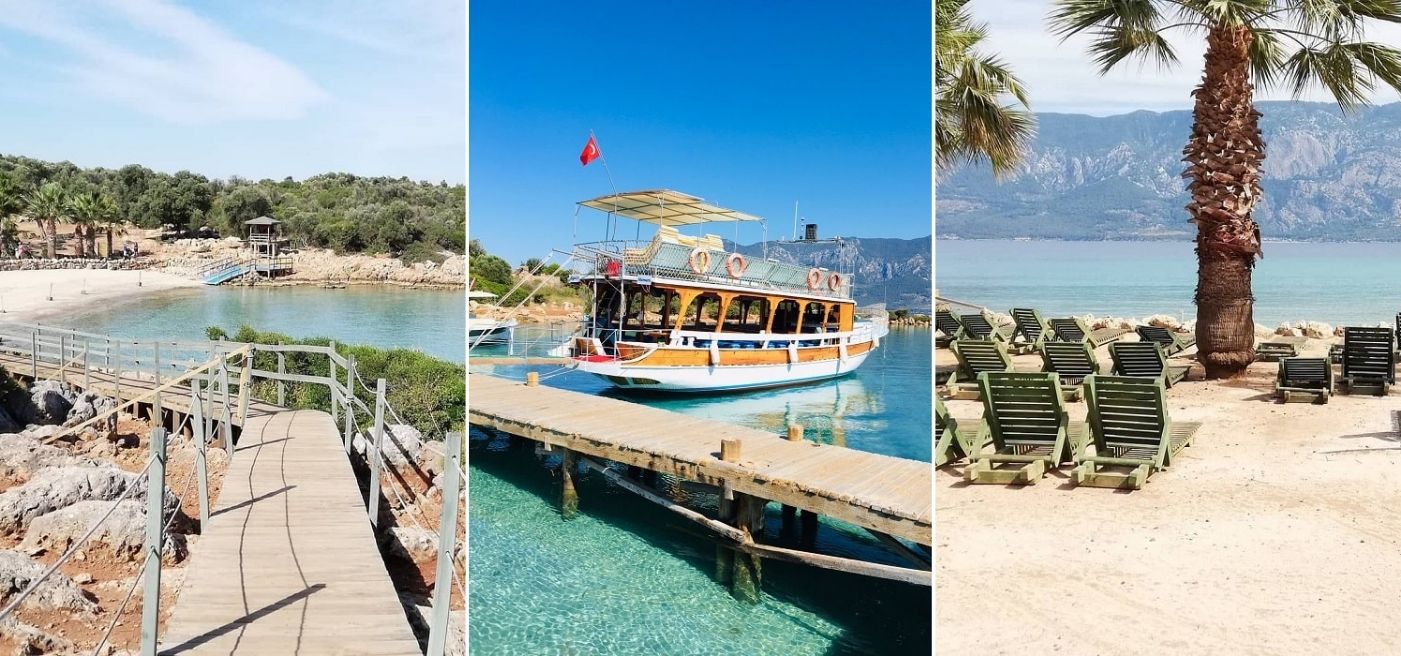 Icmeler Cleopatra Island Boat Trip | 25% Off | Sandy Beach of Cleopatra